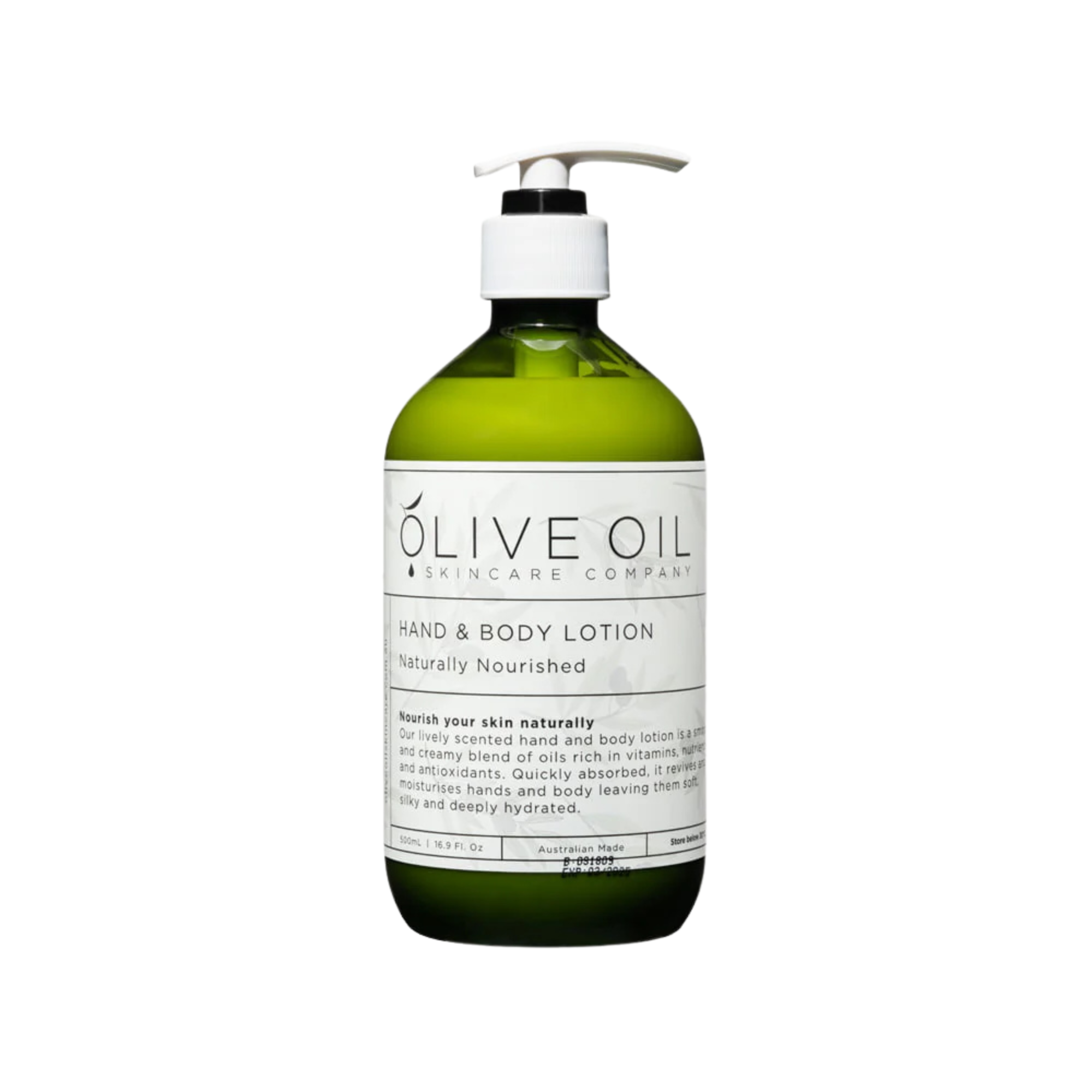 Naturally Nourished Hand & Body Lotion – Evoolution