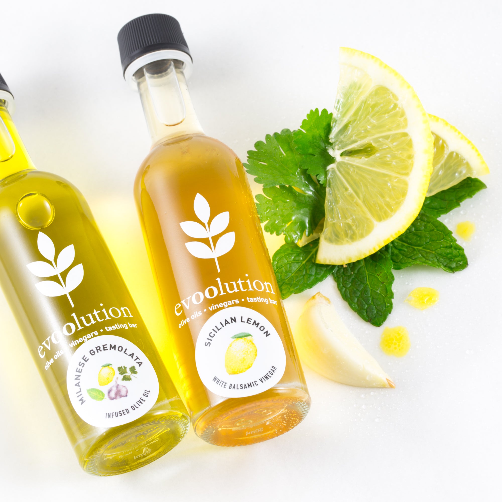 Milanese Gremolata Olive Oil + Sicilian Lemon Balsamic – Evoolution