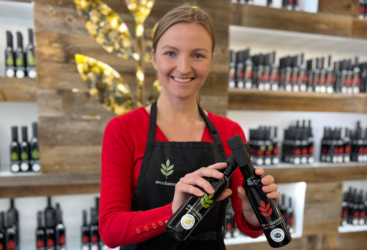Eureka Lemon Olive Oil + Wild Blueberry Balsamic – Evoolution